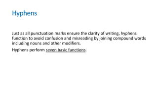 Hyphens | PPTX
