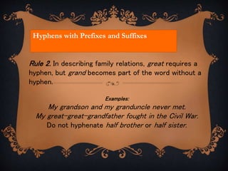 Hyphens | PPTX | Chemistry | Science