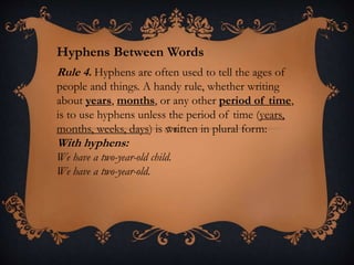 Hyphens | PPT