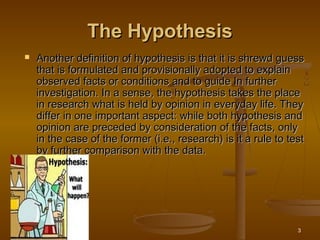 Hyphothesis | PPT
