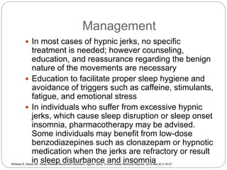 Hypnic Jerks | PPT