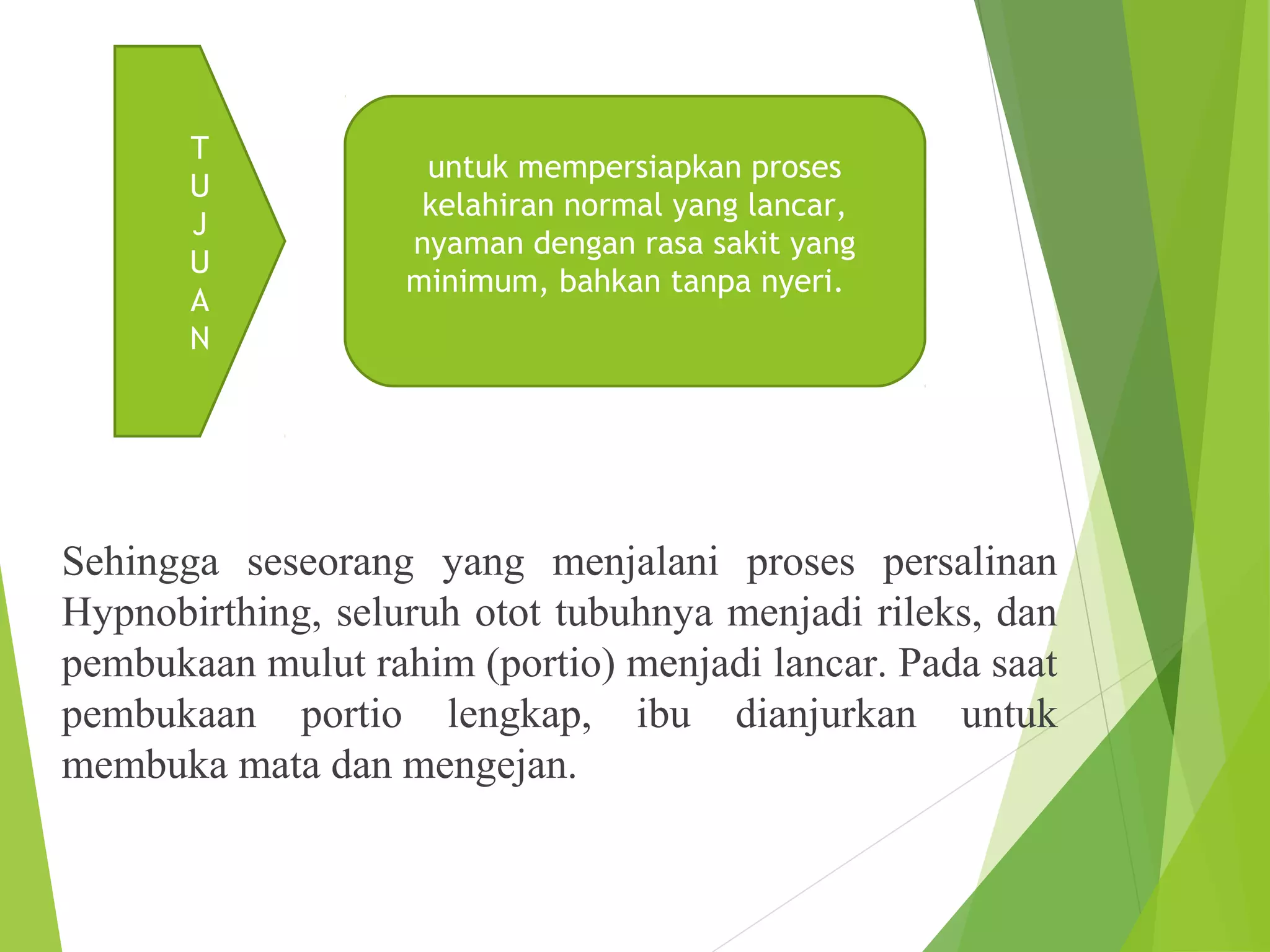 Hypnobirthing Poltekkes Kemenkes Surakarta | PPT