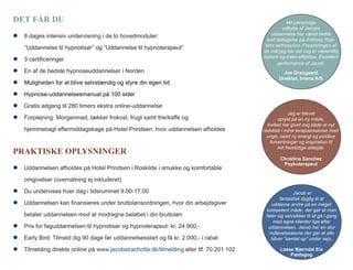 Bedste Hypnose uddannelse (kursus) i Danmark | PPT