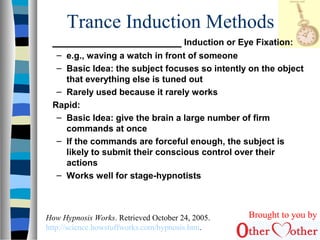 Hypnosis 140903013005-phpapp02 (1) | PPT