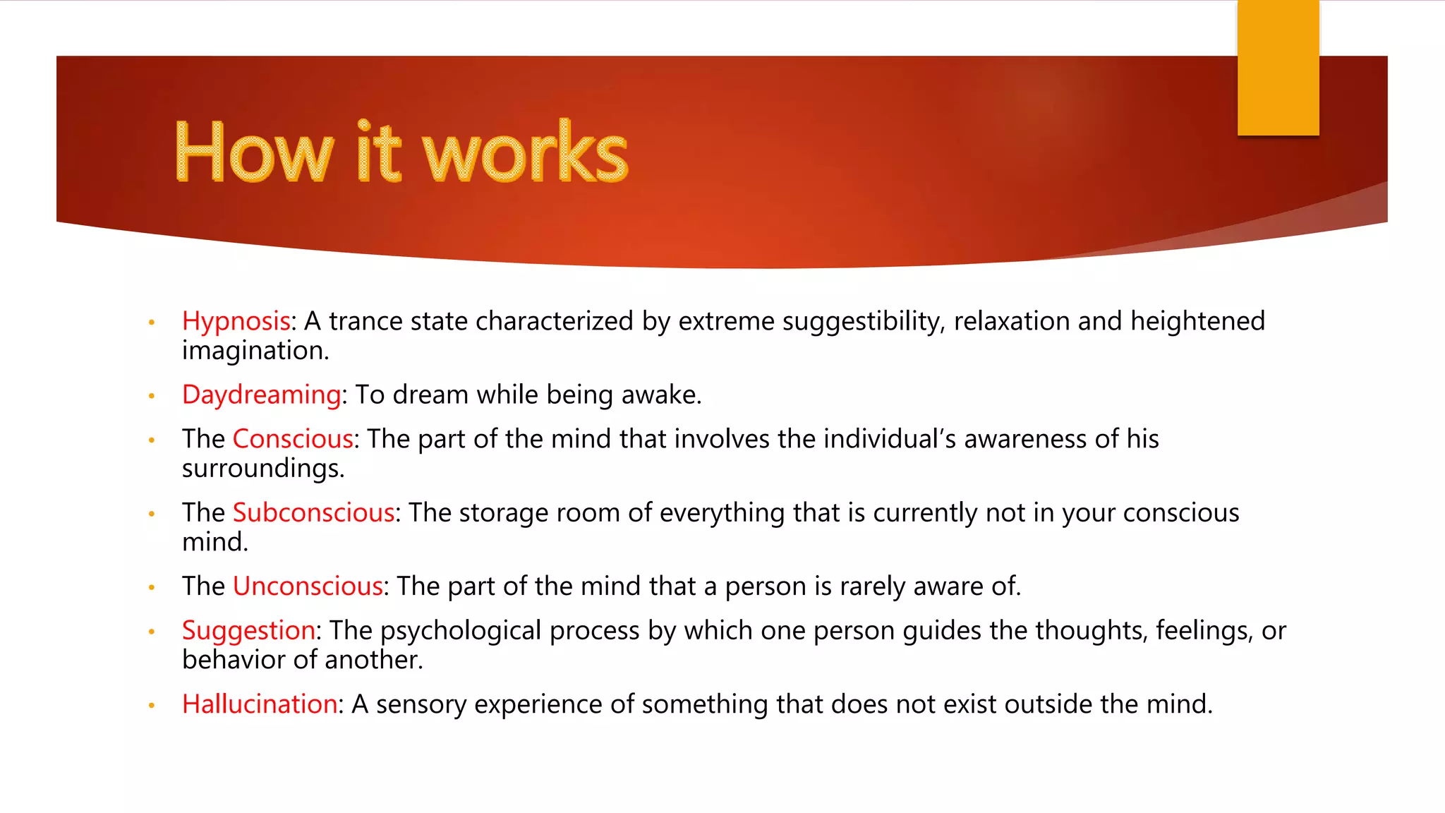 Hypnosis | PPTX