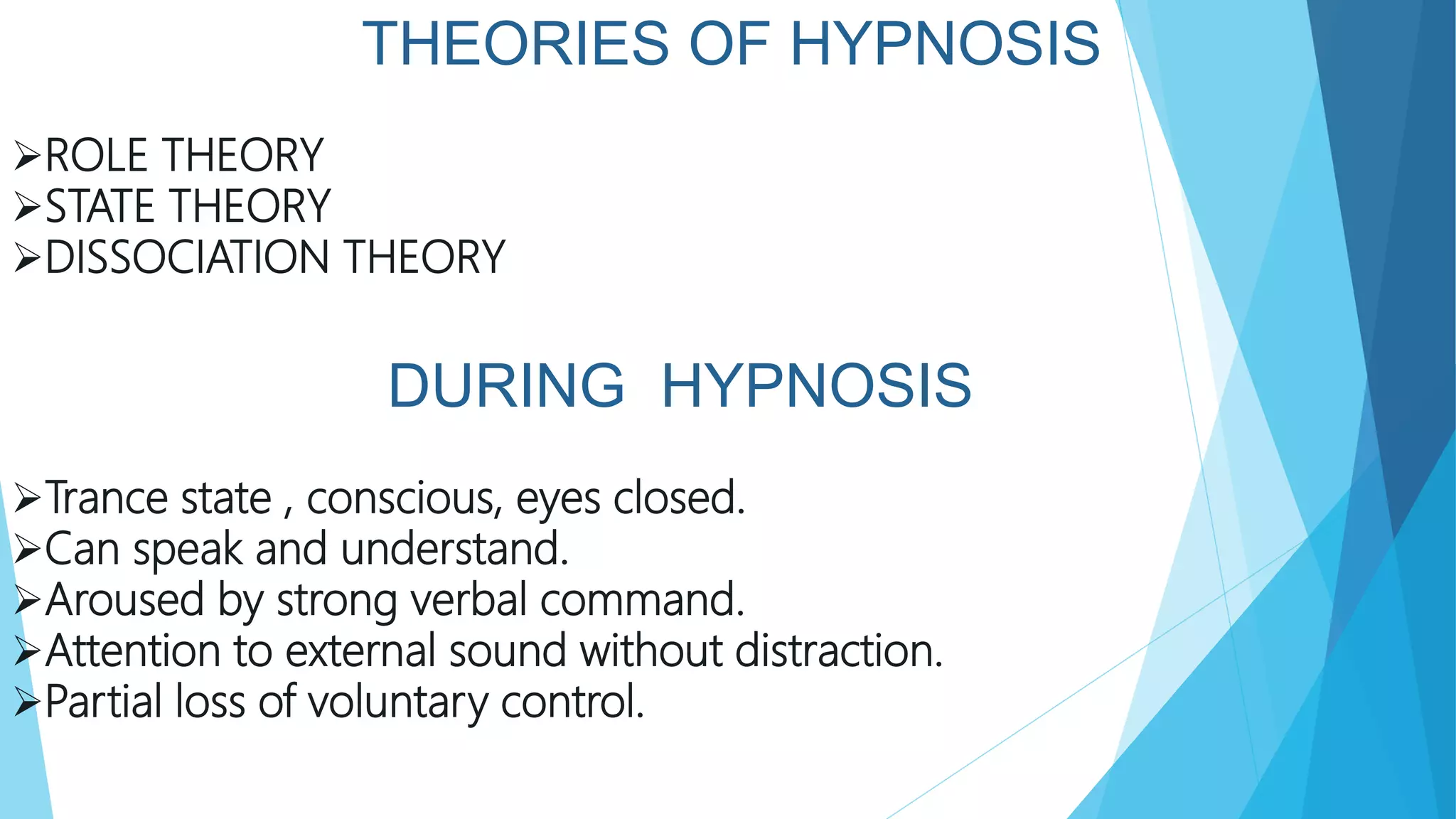 Psychology - Hypnosis :myths and facts | PPTX