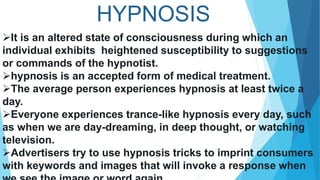 Psychology - Hypnosis :myths and facts | PPT