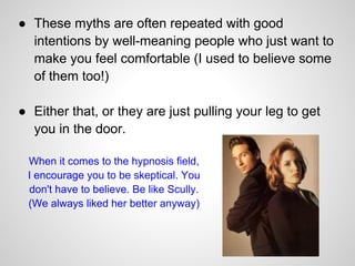 Hypnosis facts vs fiction | PDF