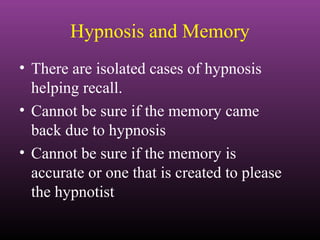 Hypnosis & meditation | PPT