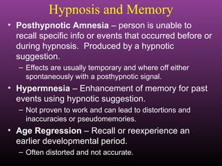 Hypnosis & meditation | PPT