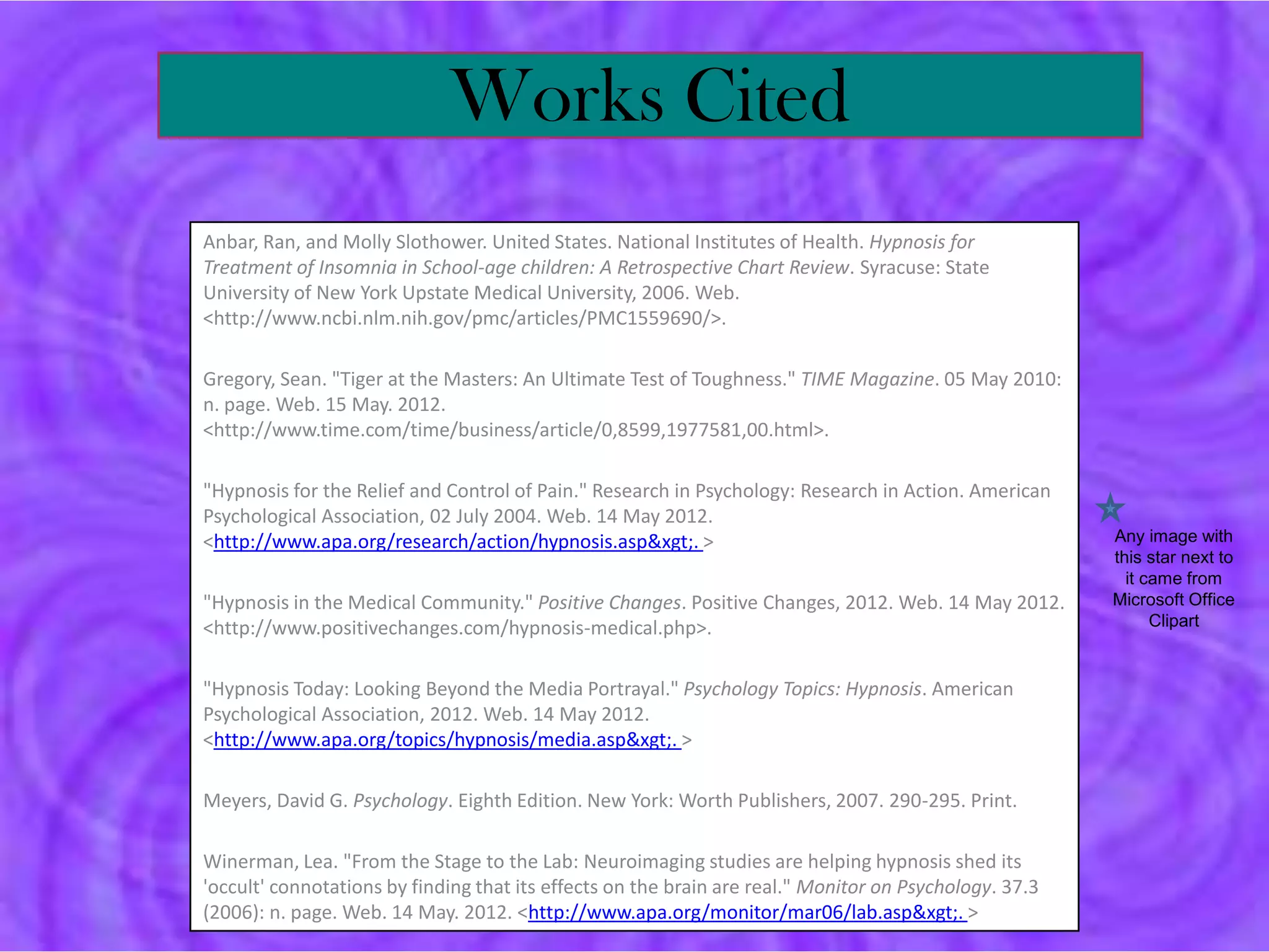 Hypnosis project | PPTX