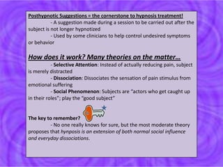 Hypnosis project | PPTX