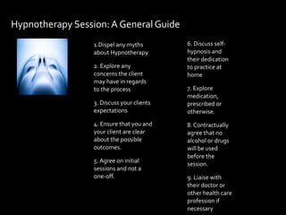 Hypnotherapy and Mental Health | ODP