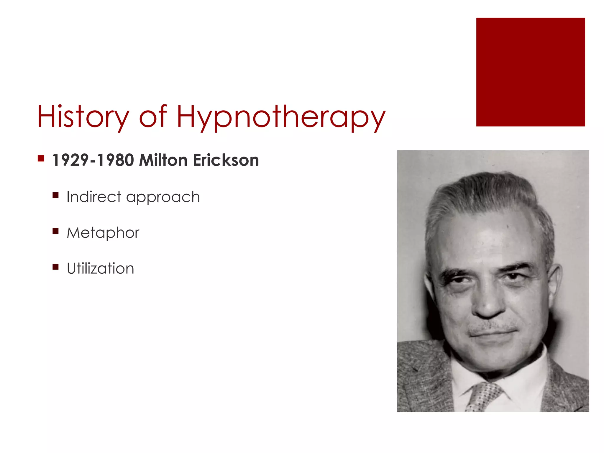 Hypnotherapy Explanation | PPT