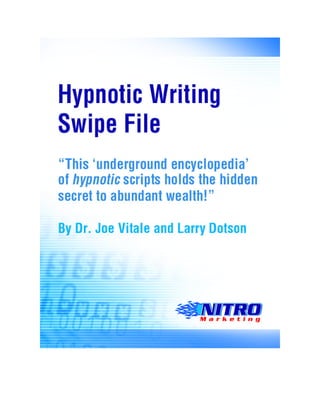 Hypnotic writing-swipe-file | PDF