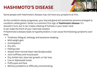 Hypothyroidism-hyperthyroidism Graves disease, Hashimoto disease | PDF