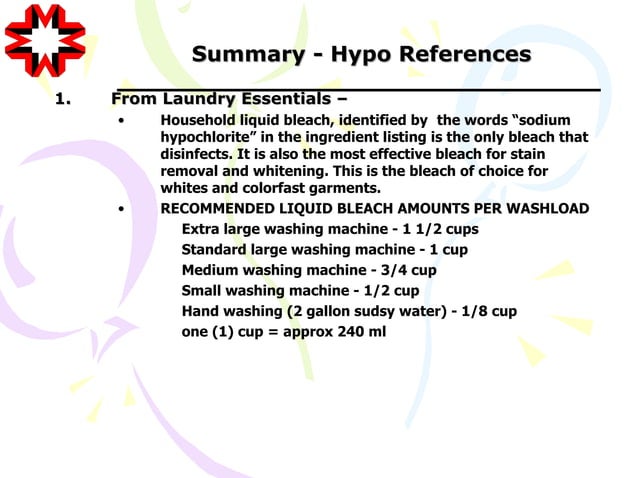 Hypo hypo and water treatment | PPT | Bath and Shower | Personal Care