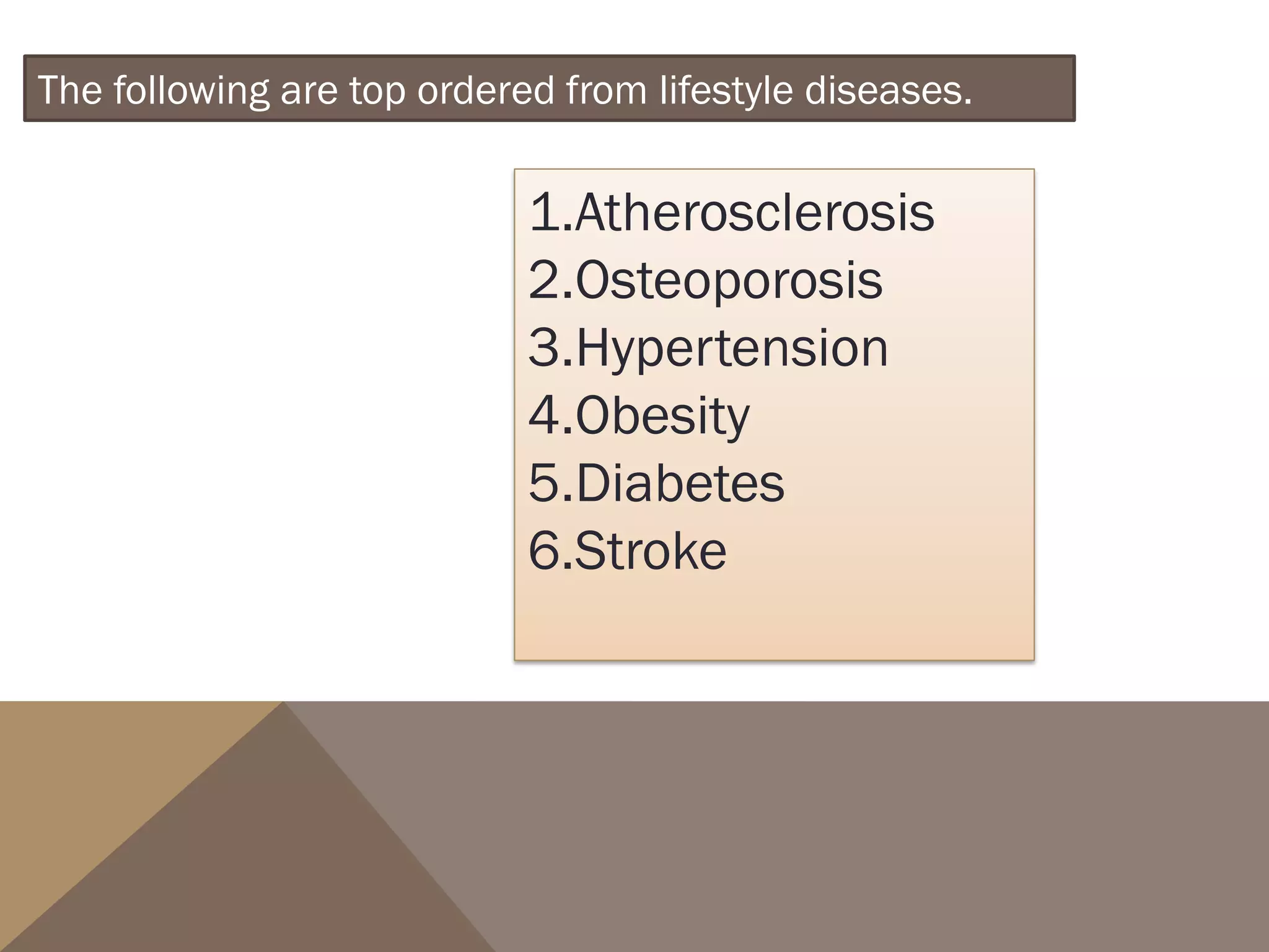 Hypo kinetic diseases | PDF