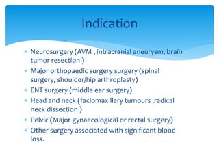 Hypotensive anaesthesia pros and cons.pptx