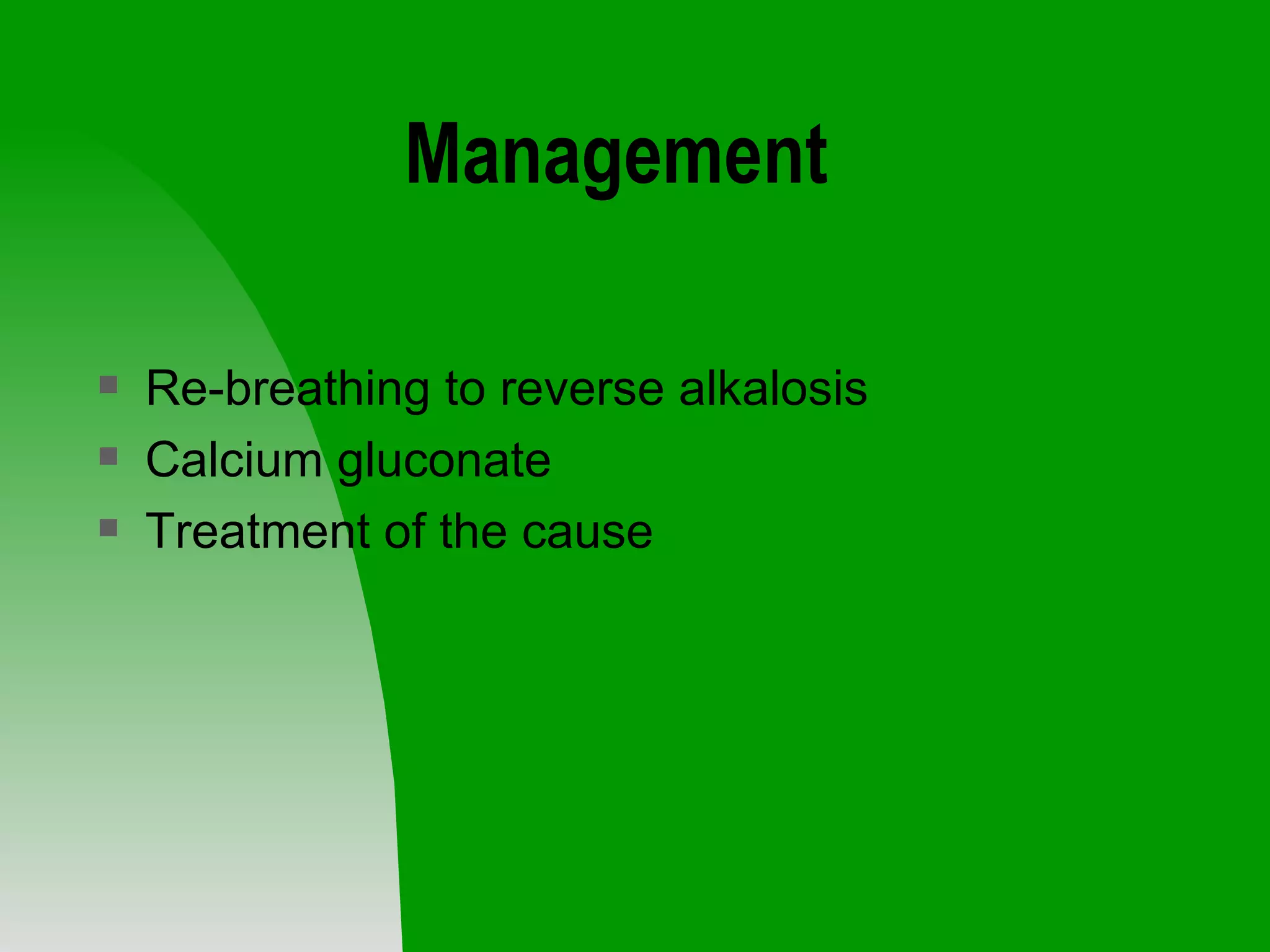 Hypocalcaemia | PPT