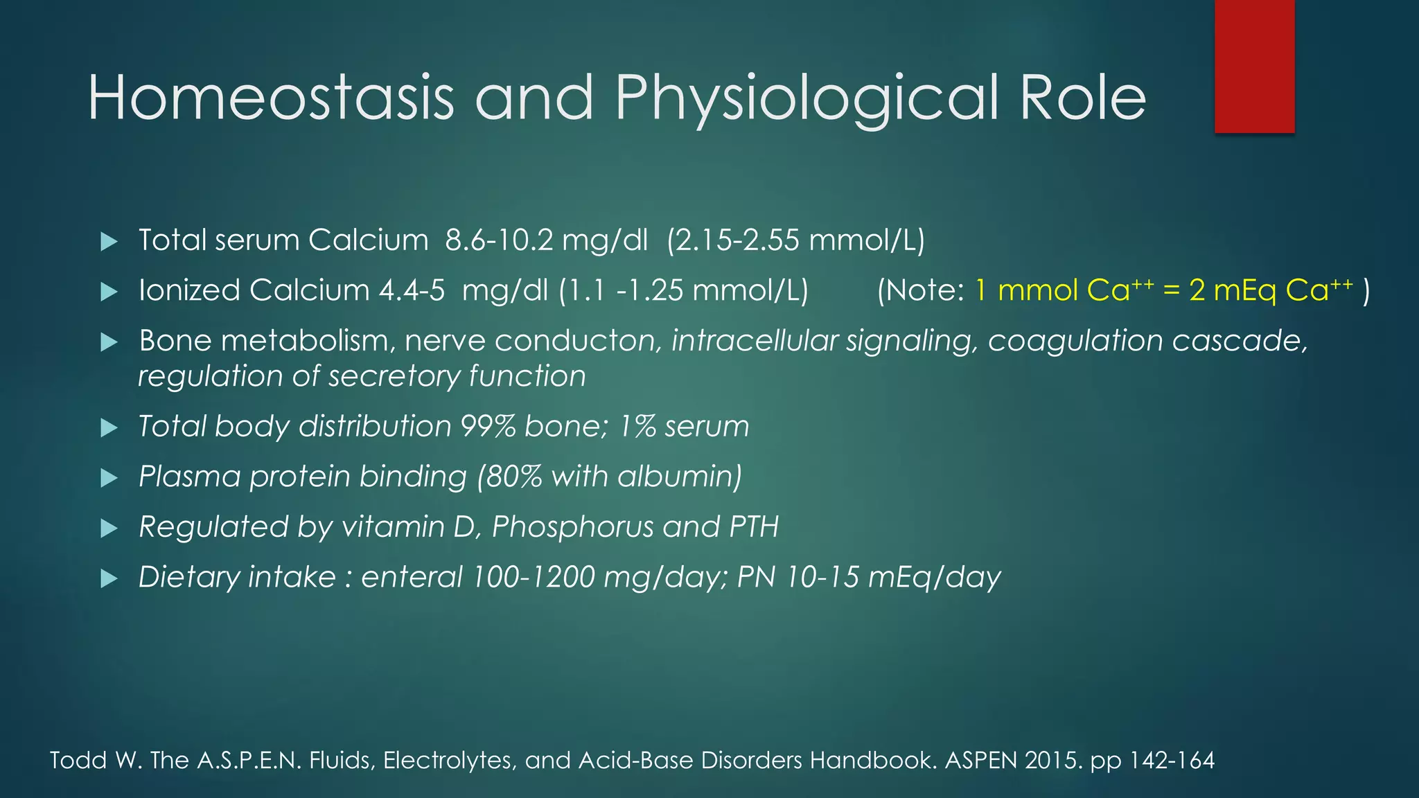 Hypocalcemia | PDF
