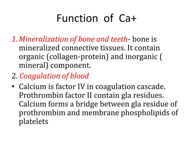 Calcium Imbalance (Hypocalcemia) | PPTX