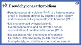 Hypocalcemia | PPTX
