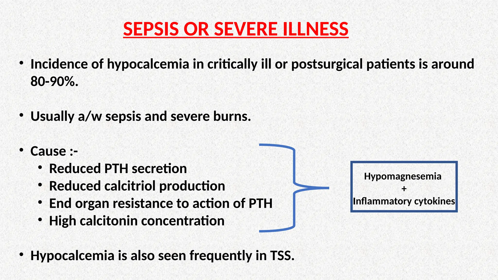 HYPOCALCEMIA: causes and approach to management | PPTX