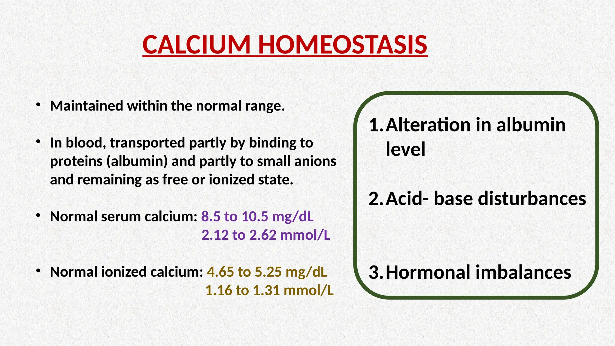 HYPOCALCEMIA: causes and approach to management | PPTX