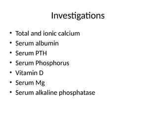 hypocalcemia.pptx. Interesting powerpoint about hypocalcemia approach | PPT