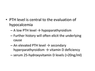 Hypocalcemia2 | PPT