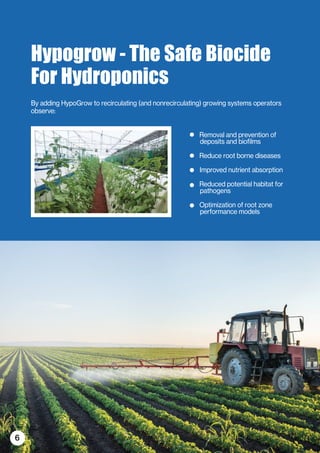 Hypochlorous Solution for Agriculture - Organic Biocide for Plants | PDF