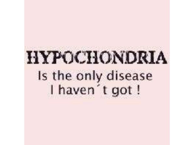 Hypochondriasis | PPTX | Diseases and Conditions | Medical Health