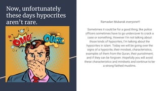Hypocrites (1) | PPTX