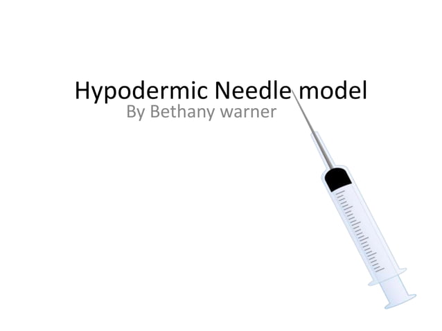 Hypodermic needle theory ! | PPT