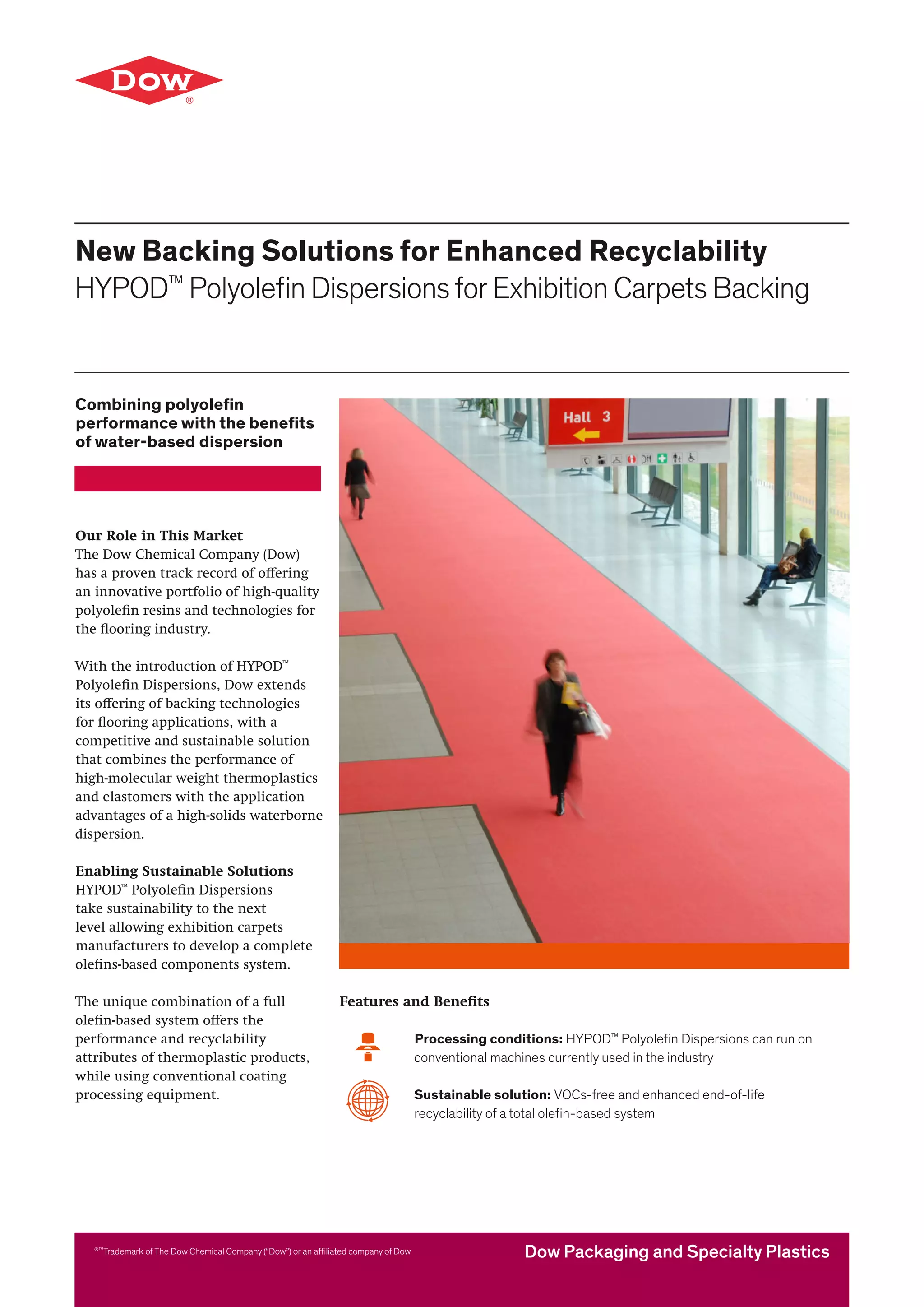 Hypod for Exhibition Carpet | PDF