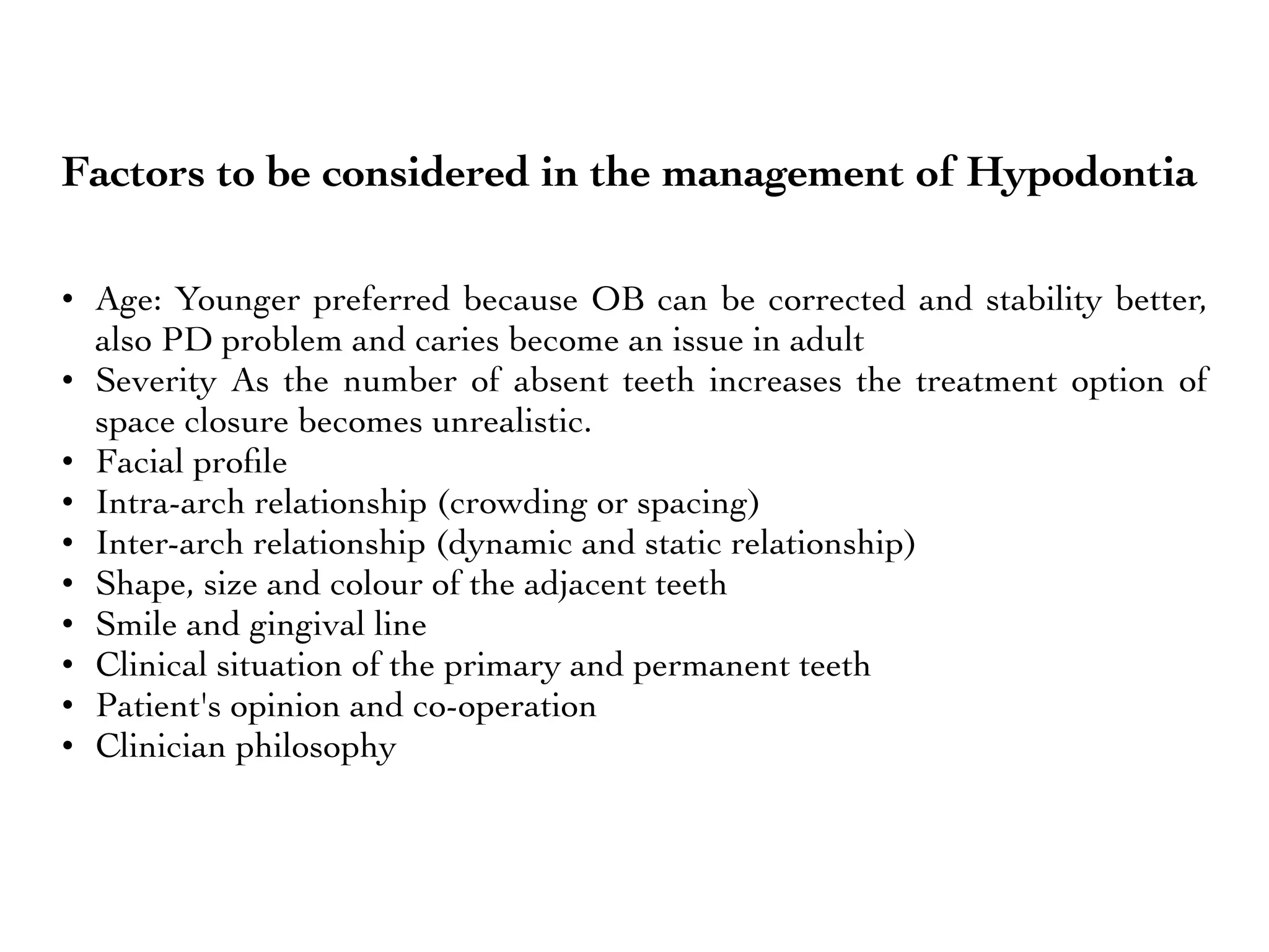 Hypodontia (Missing Teeth) | PDF