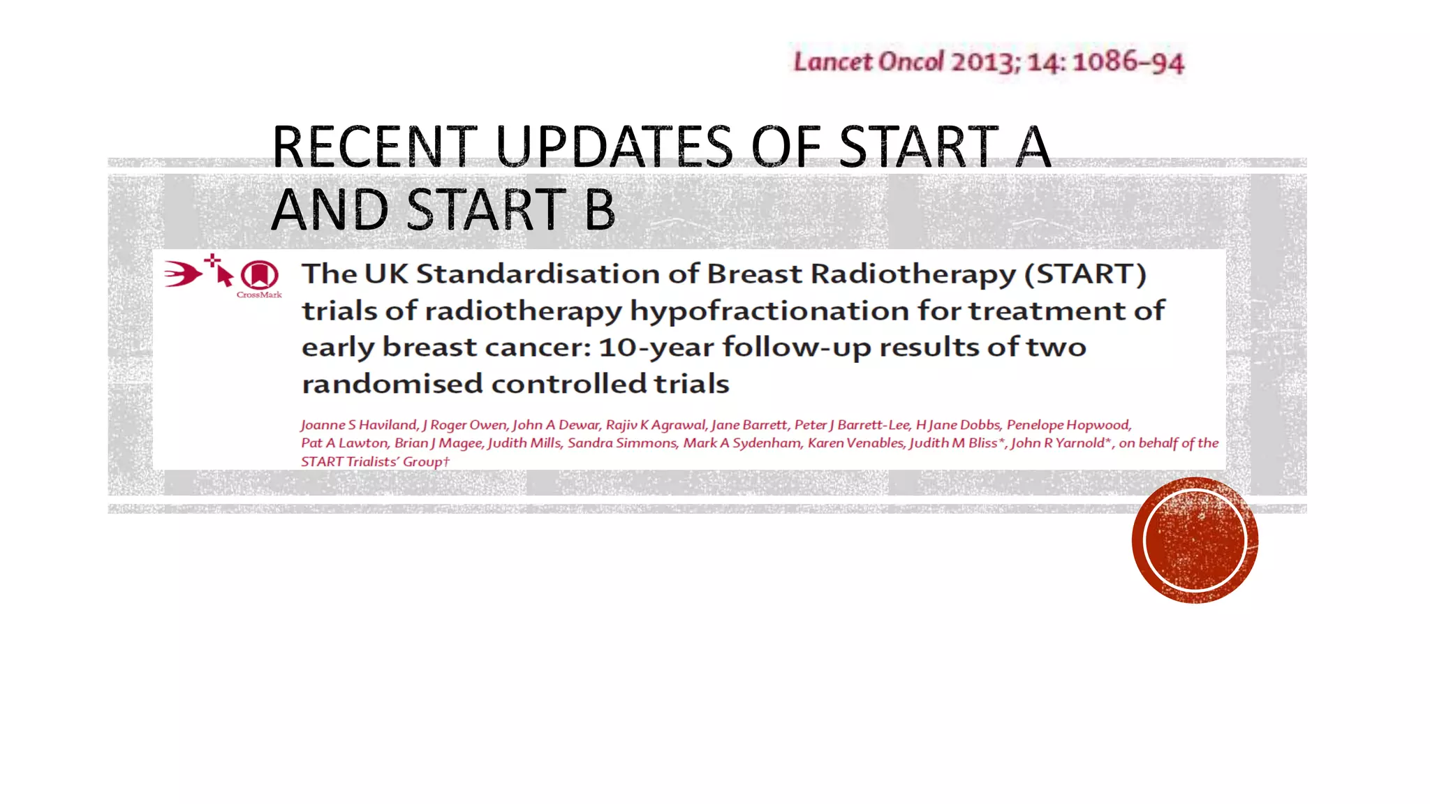 HYPOFRACTIONATION IN RADIOTHERAPY | PPTX