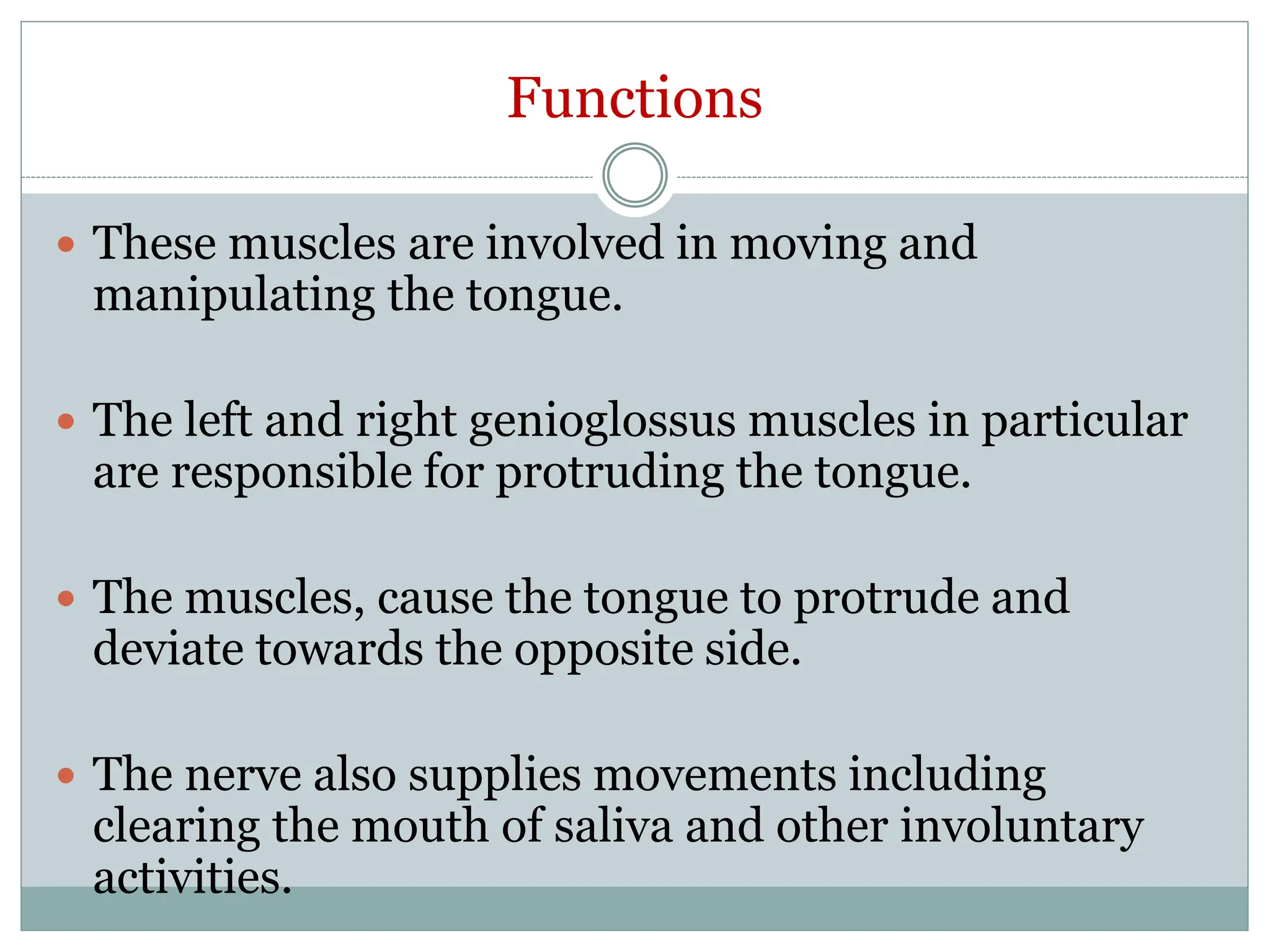 hypoglossal n. injury.pptx of hypoglossal nerve injury | PPTX