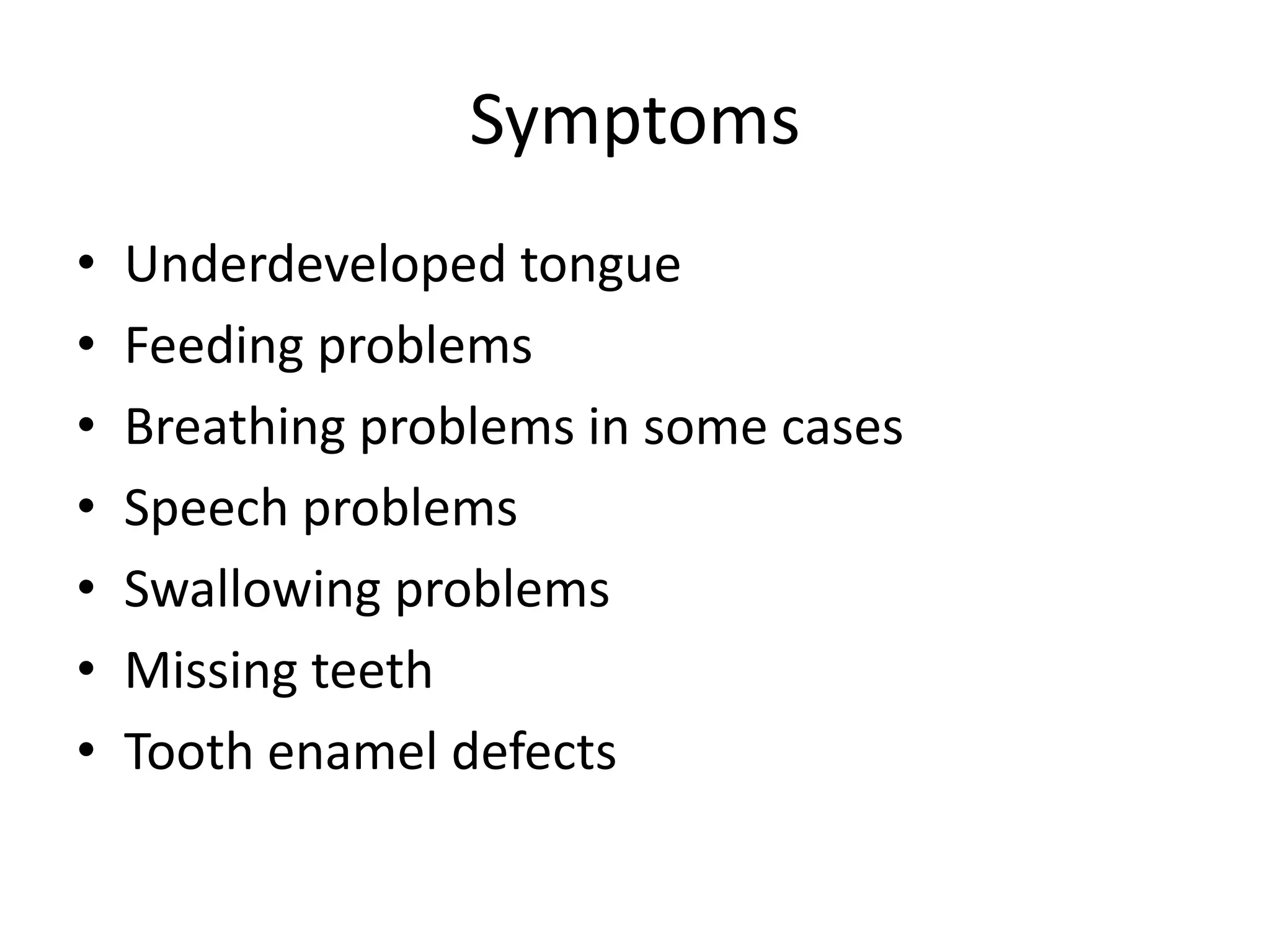 Hypoglossia hypodactylia | PPTX