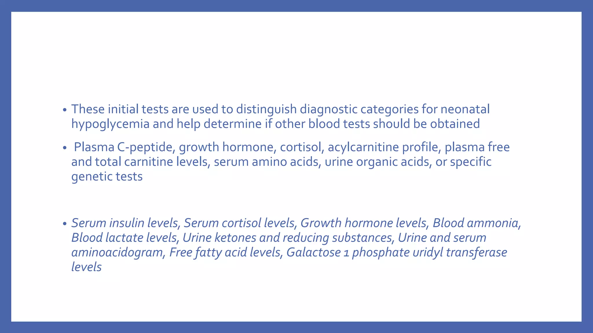 Hypoglycaemia in newborns- Dr. Sankha Jayasinghe | PDF