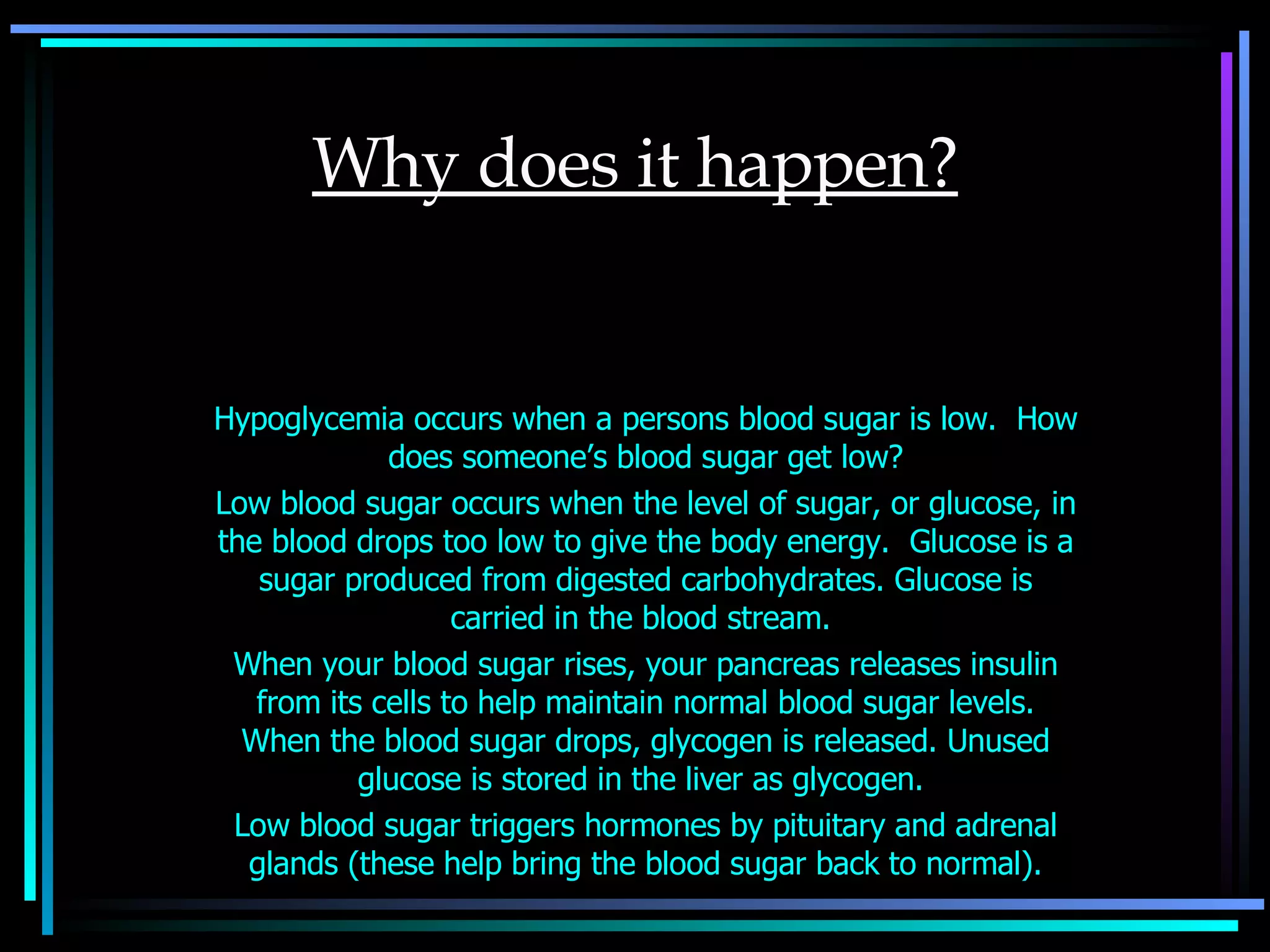 Hypoglycemia | PPT