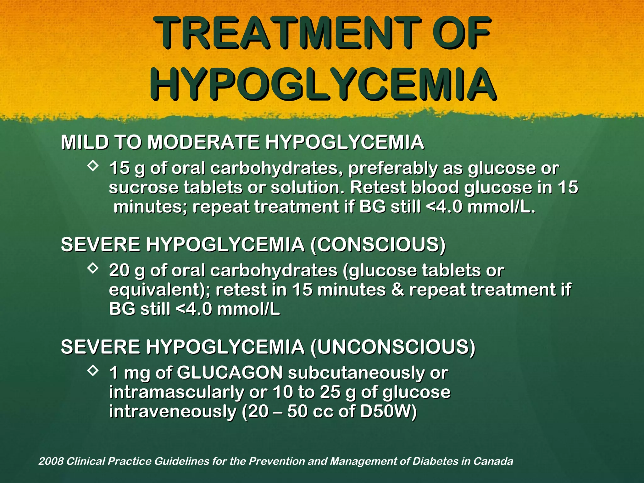 Hypoglycemia | PPT