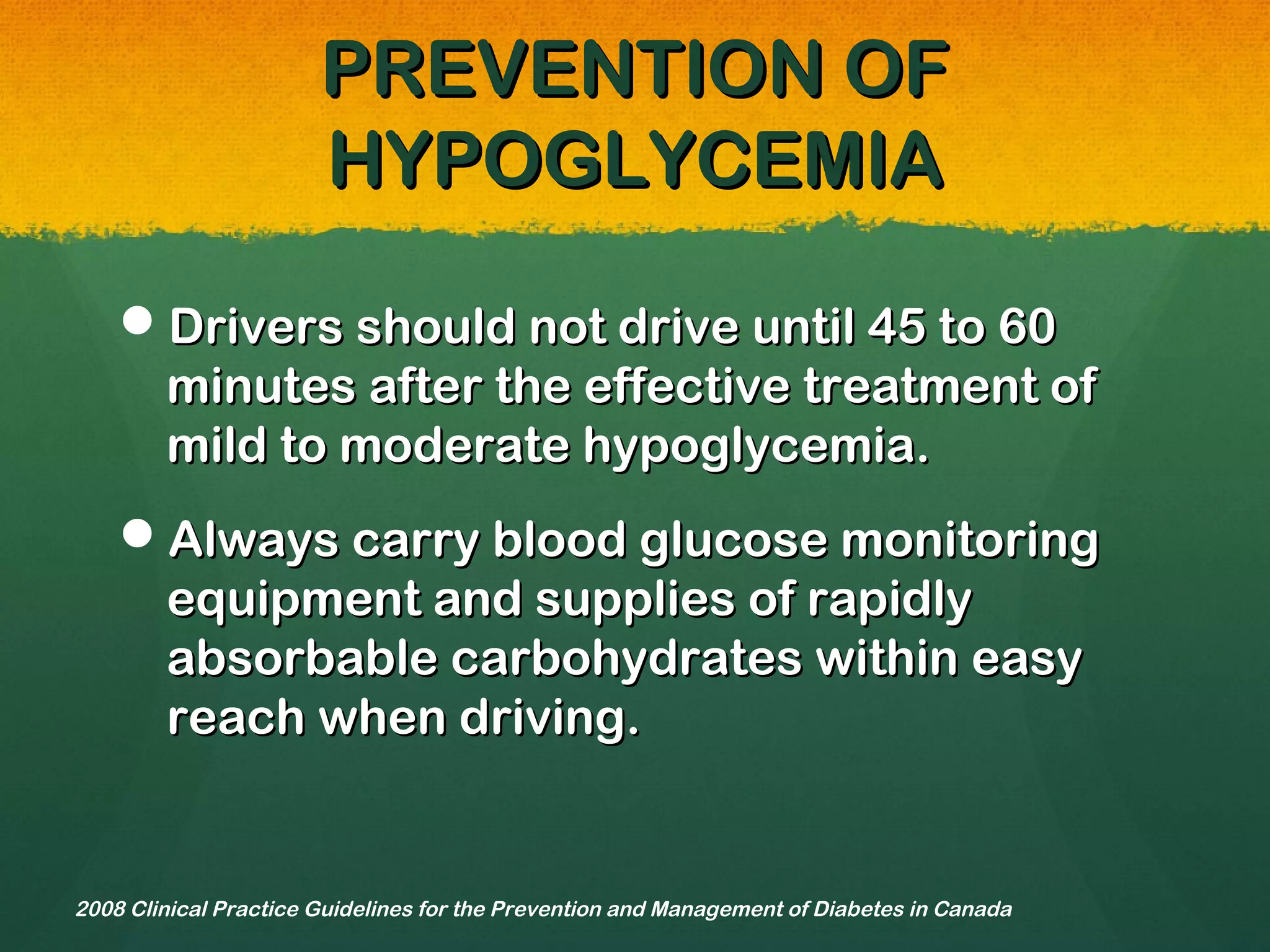Hypoglycemia | PPT