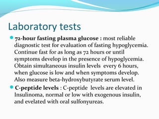 Hypoglycemia | PPT
