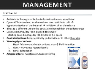 Hypoglycemia | PPTX