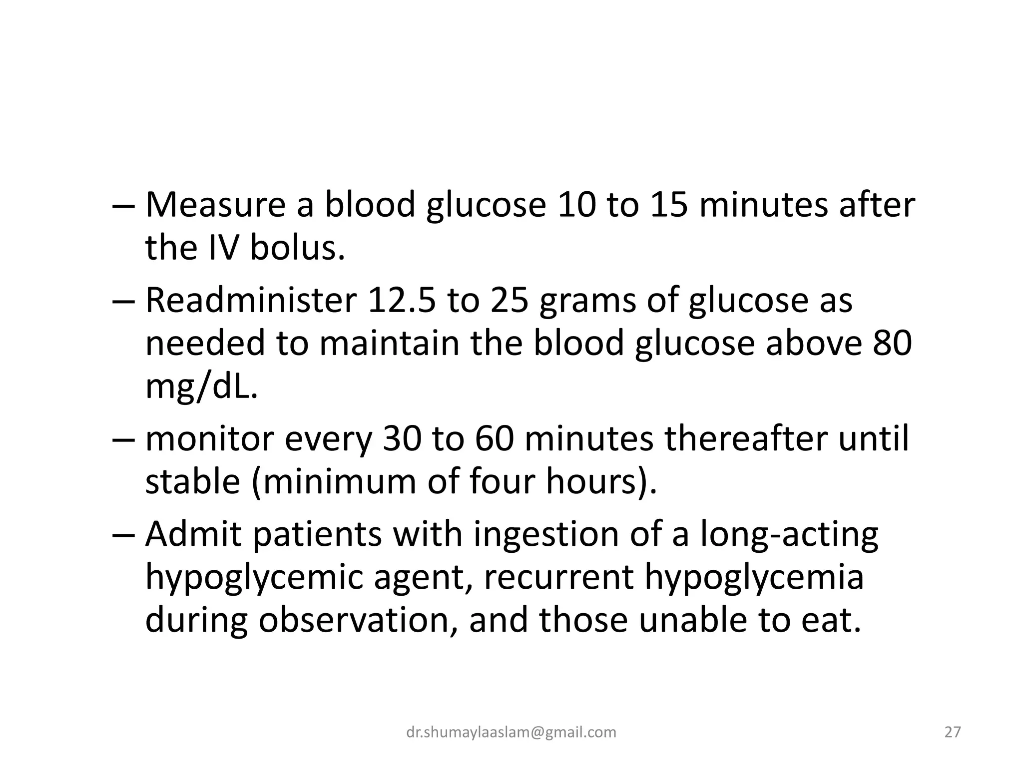 Hypoglycemia in Adults | PPTX