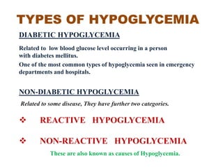 Hypoglycemia | PPT