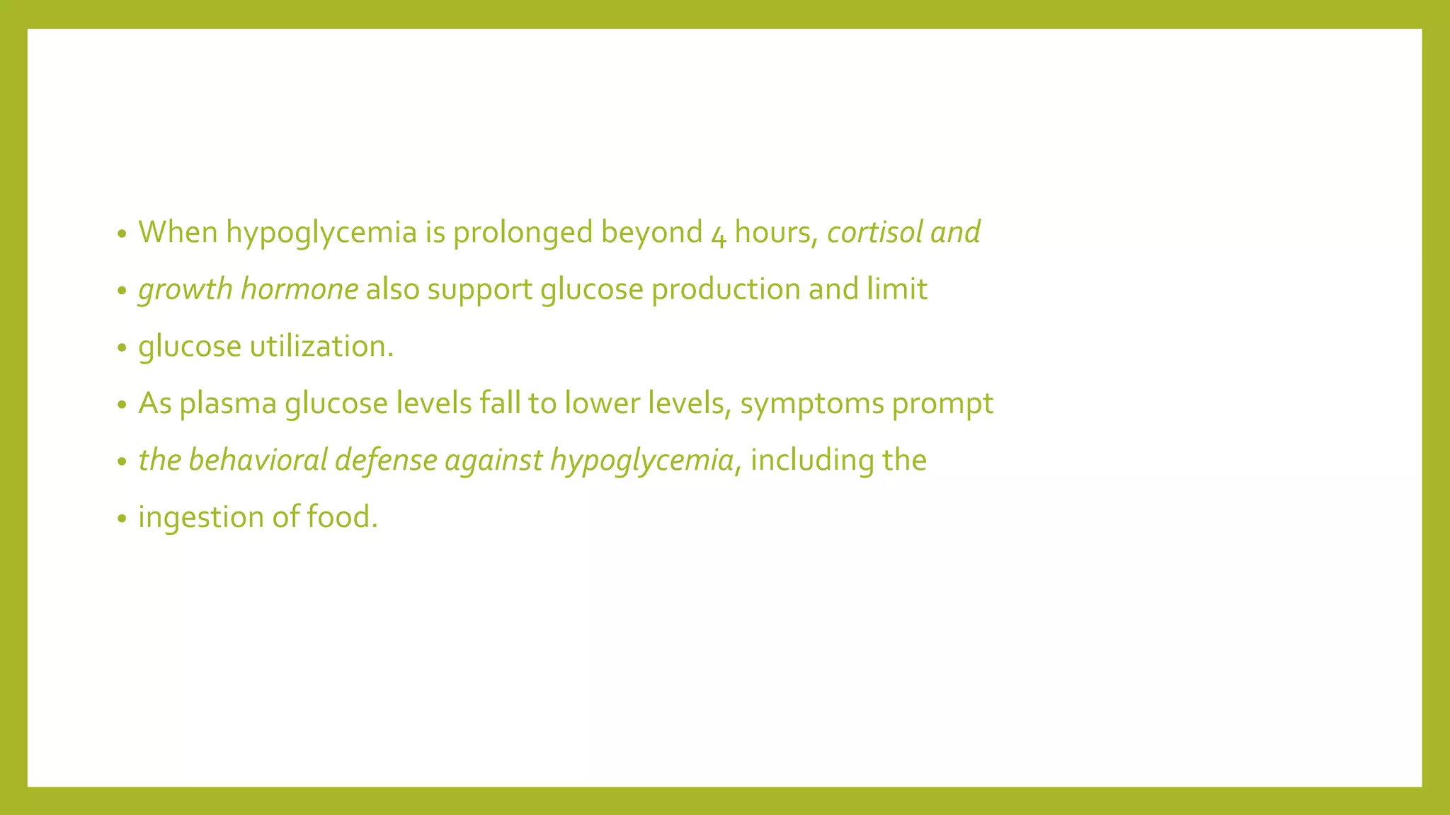 Hypoglycemia | PPTX