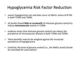 Hypoglycemia- Causes And Treatment | PPTX